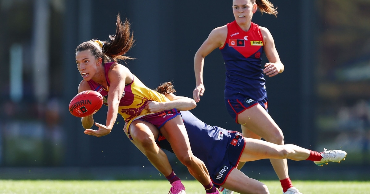 AFLW 2024 Round 02 - Melbourne v Brisbane
